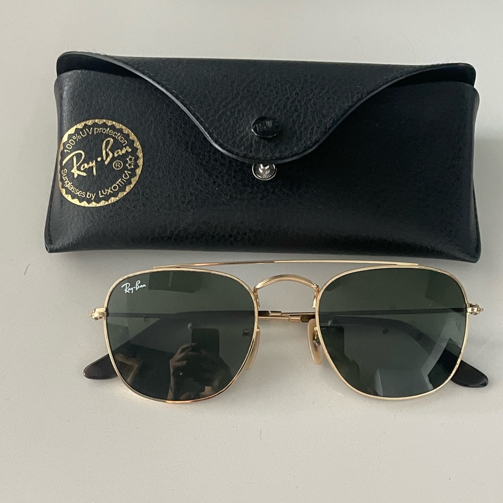Rayban Square Frame Aviators - Gem